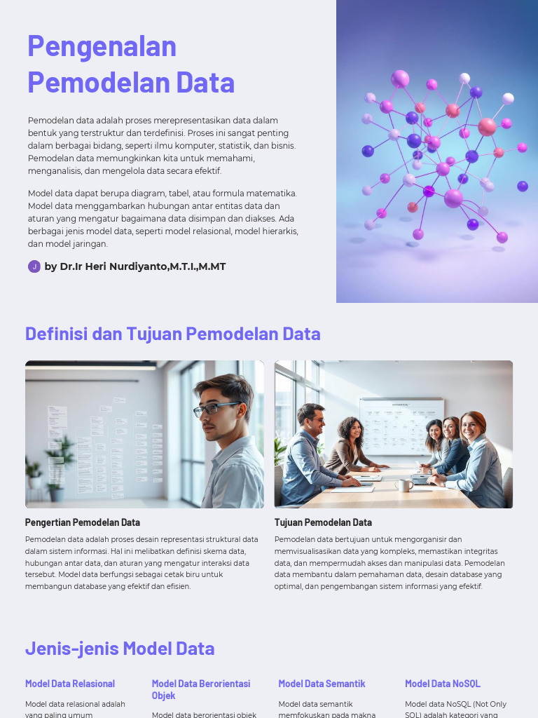 Pengenalan Pemodelan Data | PDF | Komputer | Teknologi & Rekayasa