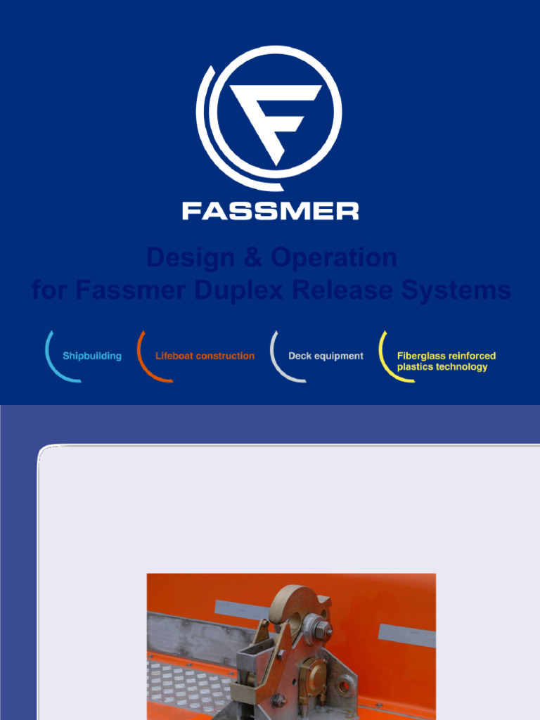 Fassmer - Duplex Release | PDF