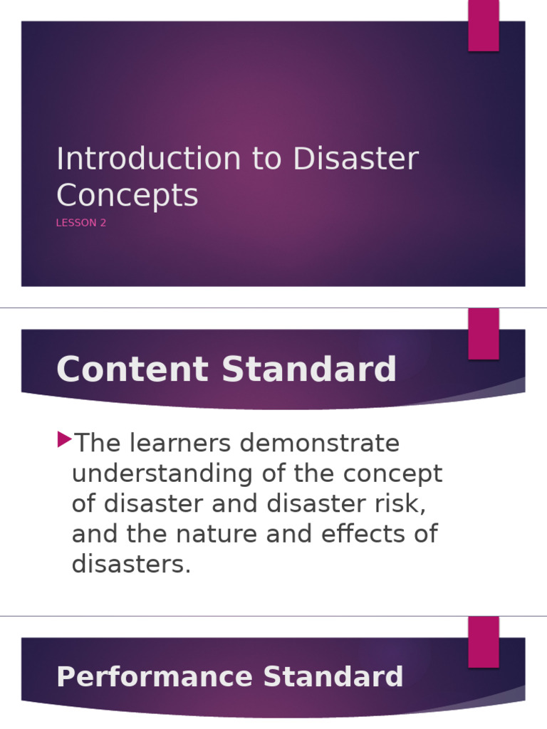 Disaster Concepts and Risk Analysis | PDF | Hazards | Risk