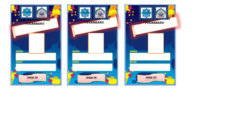 NAME TAG PPDB 2020 | PDF