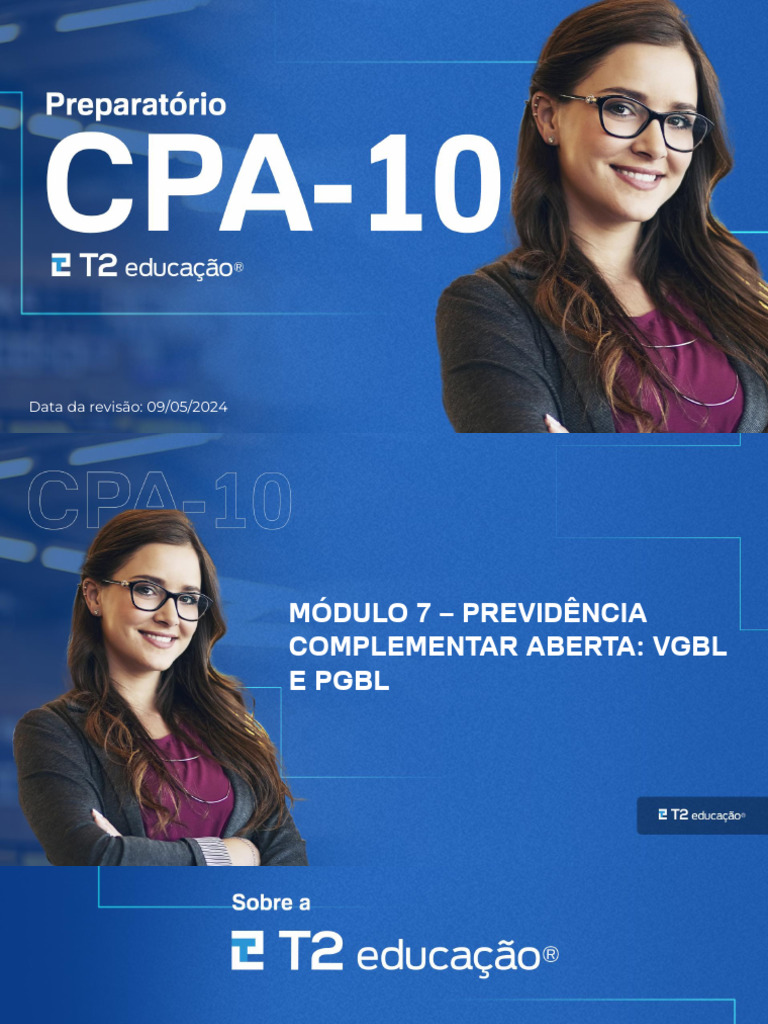 07 - Módulo 7 - Previdência Complementar Aberta 1 | PDF