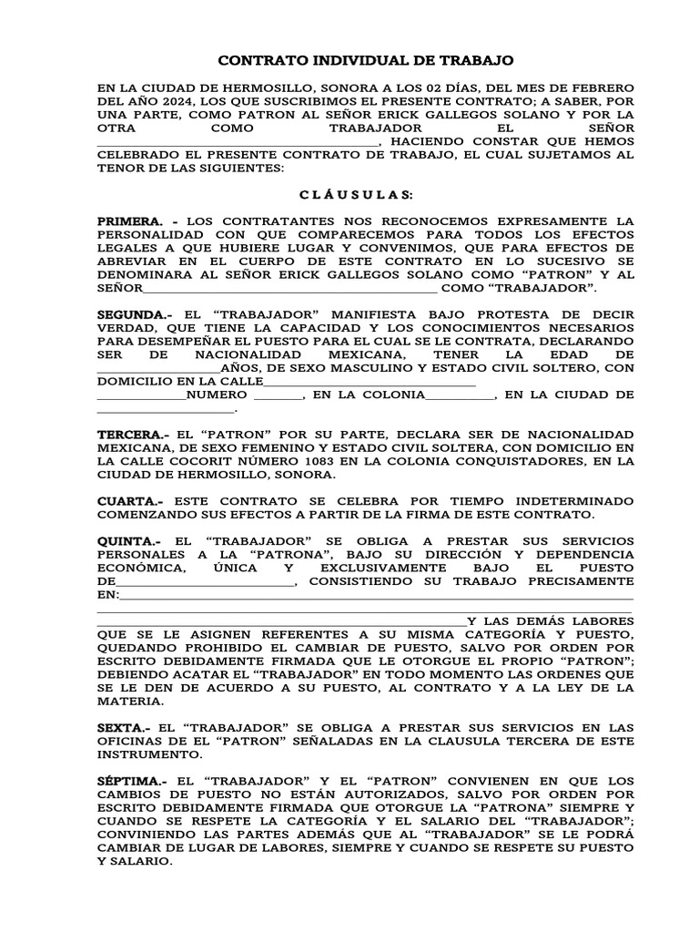 CONTRATO RC | PDF