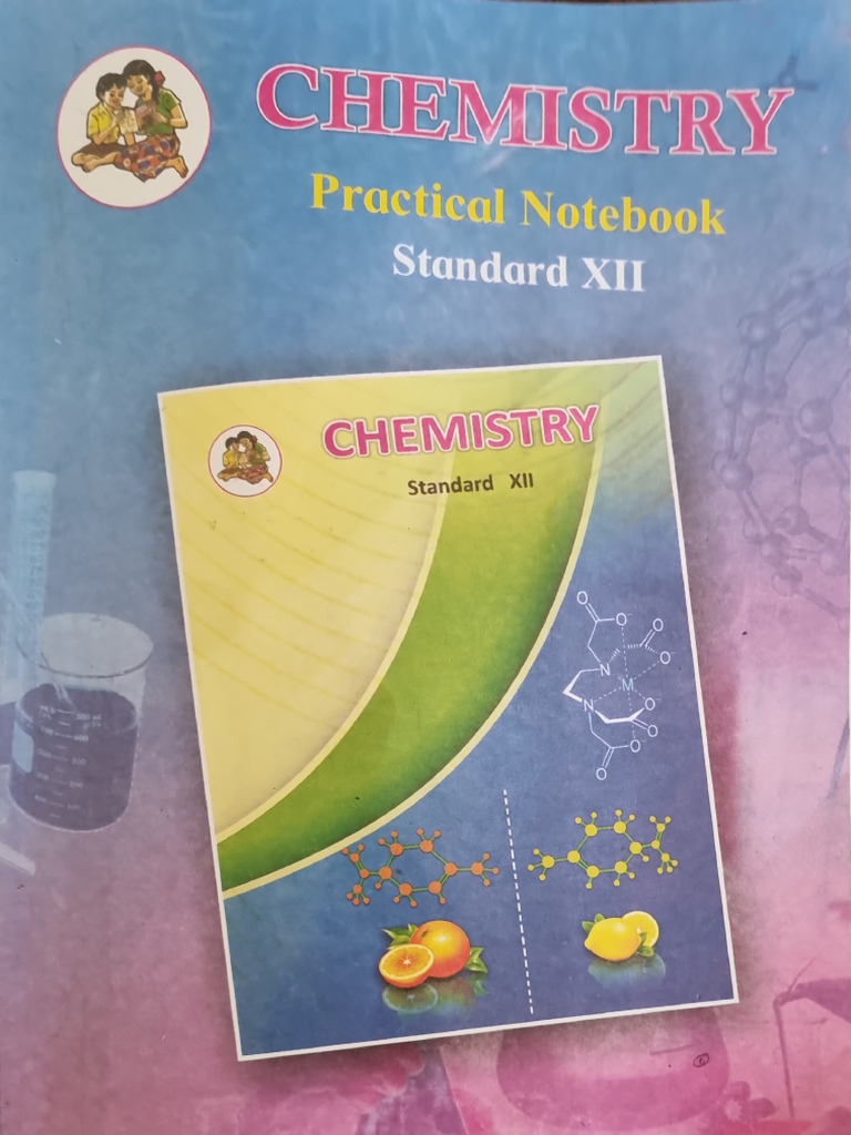 12th Chemistry Practical Book. | PDF