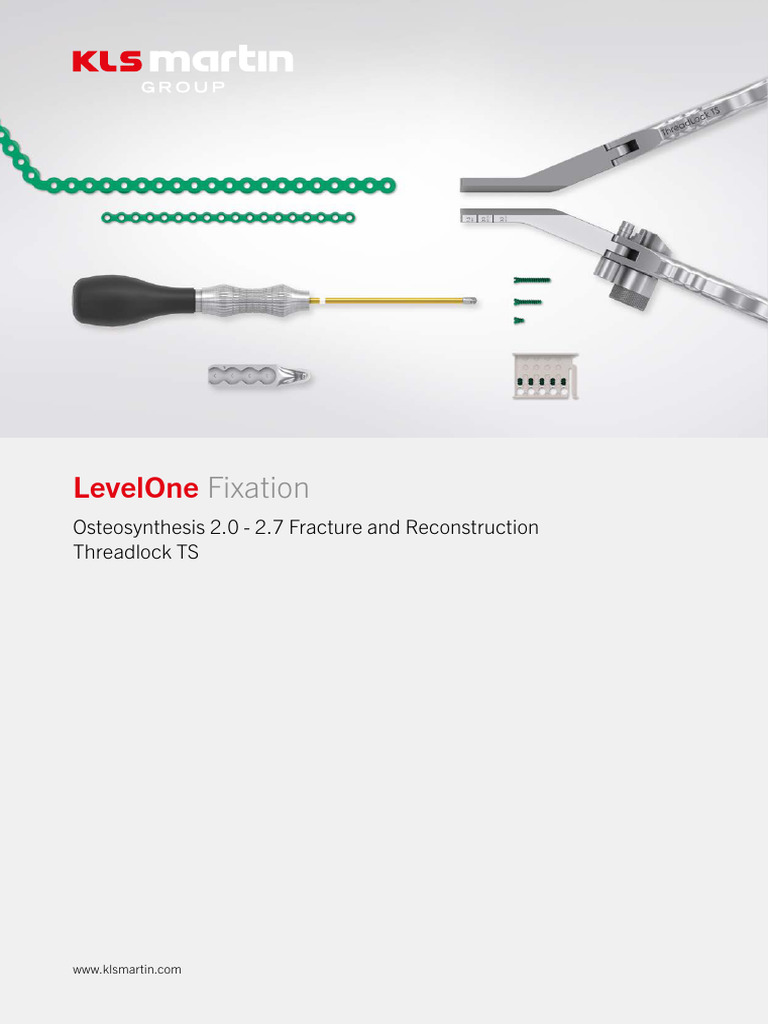 LevelOne Fixation Osteosynthesis 2 0-2 7 Fracture and Reconstruction ...