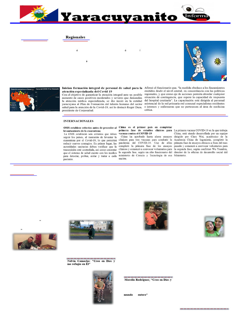 Iván Camacho: Reflexiones en Cuarentena | PDF | Venezuela | Medicina