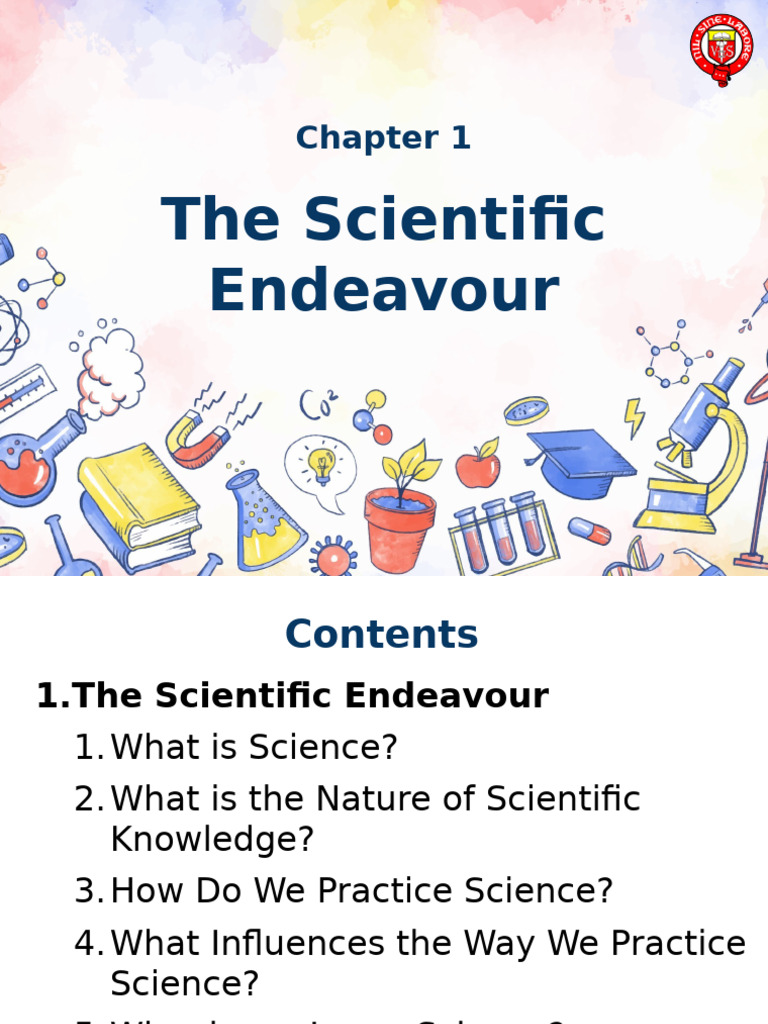 1 The Scientific Endeavour | PDF