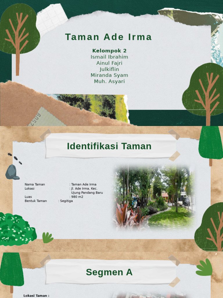 Laporan Taman Ade Irma | PDF