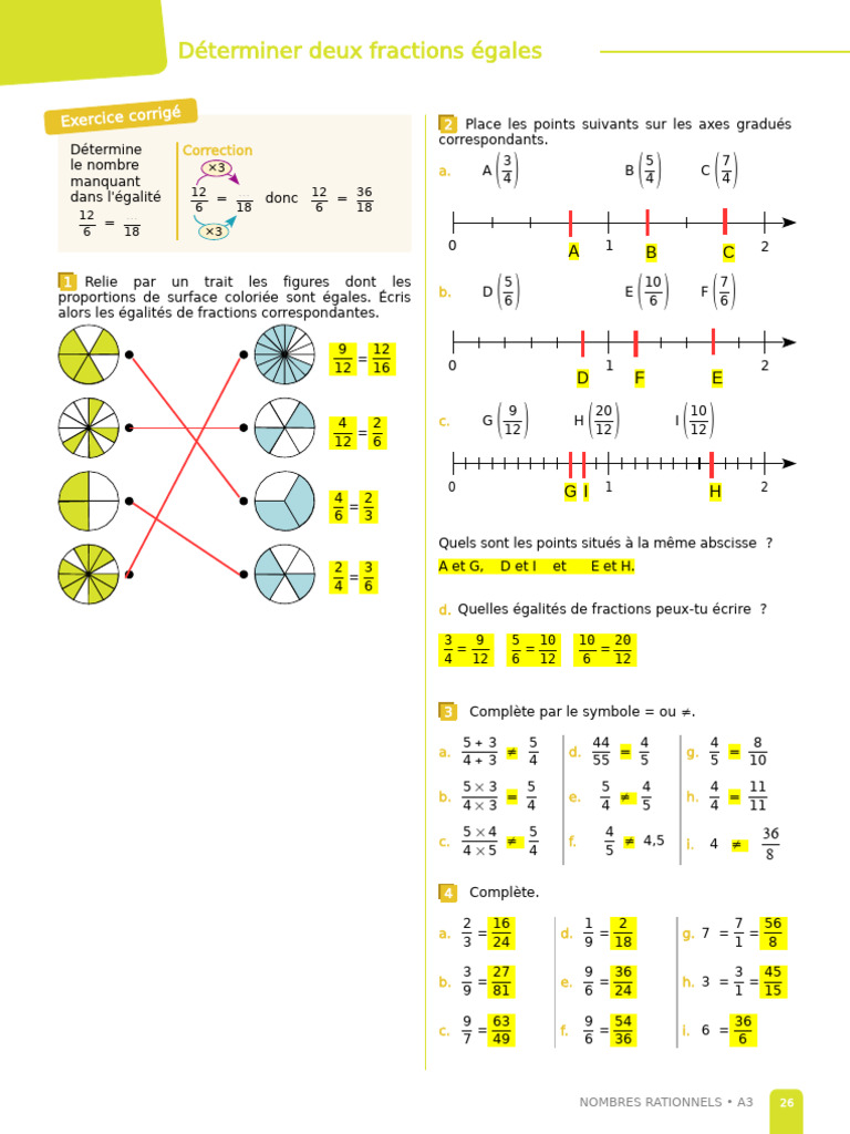 Corr Cahier 2021 5e A3 s3 | PDF