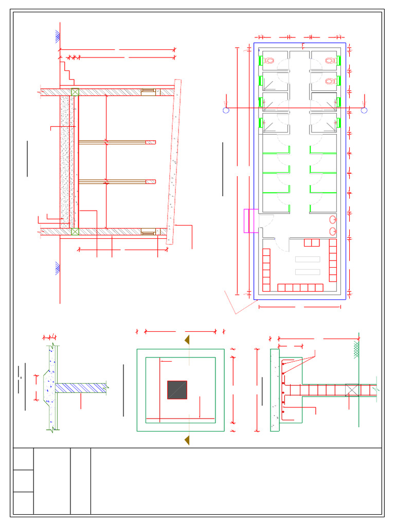 Dress Changing Room DWG | PDF | Building | Architectural Design