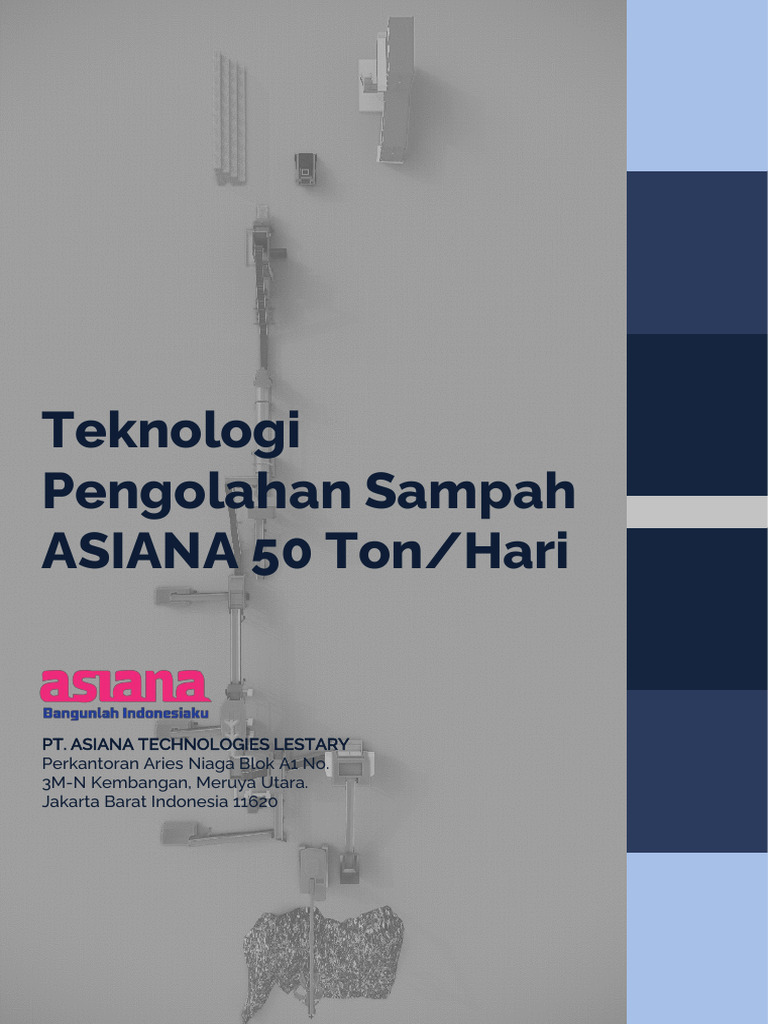 Teknologi Pengolahan Sampah Asiana 50 TPH - REV2 | PDF