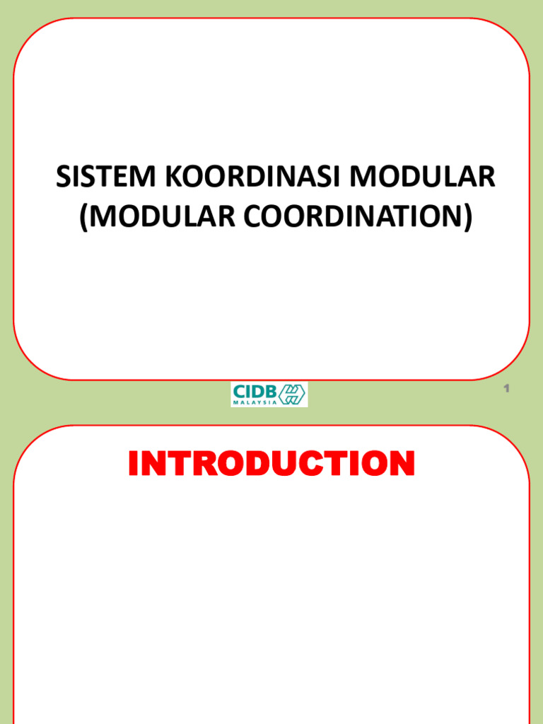 M02 Introduction To Modular Coordination | PDF