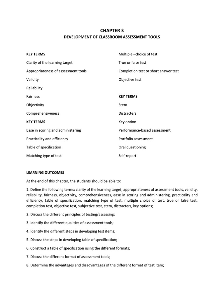 CHAPTER 3 EDUC 8 & 9 (PDF-text-To-outlines) | PDF