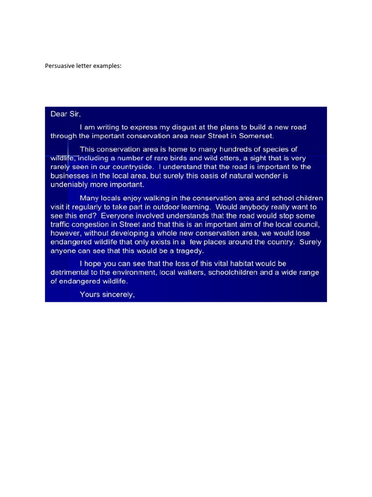 Year 5 Persuasive Text Examples | PDF