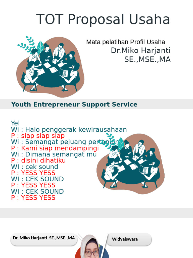 MATERI-01C. Profil Bisnis | PDF