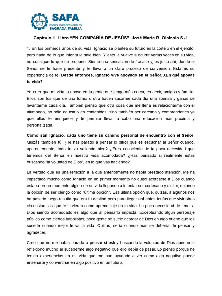 Capitulo 1 SAFA | PDF