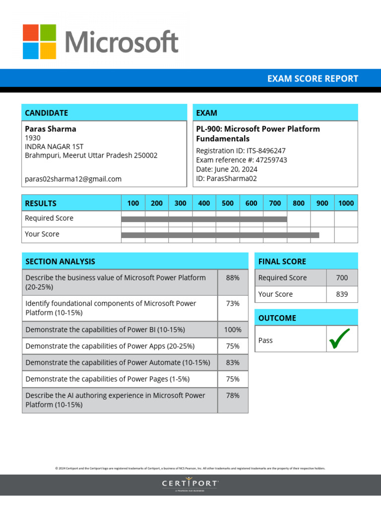PL900 Microsoft Power Platform Fundamentals | PDF