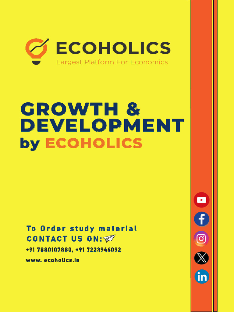 Growth & Development by Ecoholics | PDF
