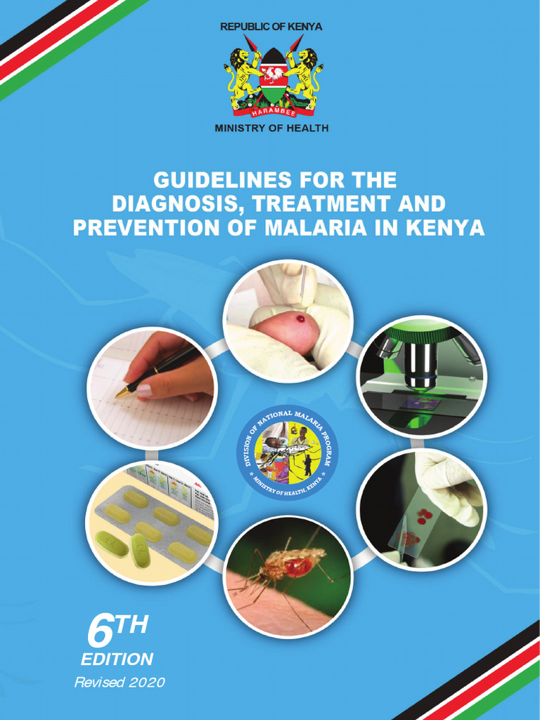 Malaria Diagnosis and Treatment Guidelines Kenya | PDF | Malaria ...