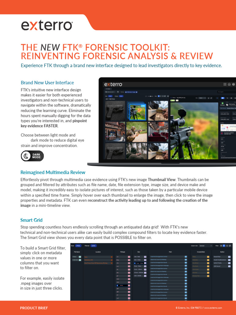 Exterro - FTK Datasheet | PDF