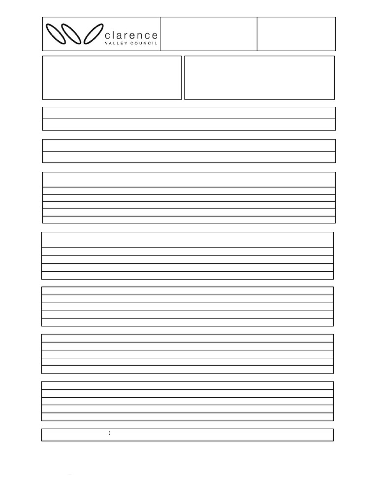 Variation To DCP - Form | PDF