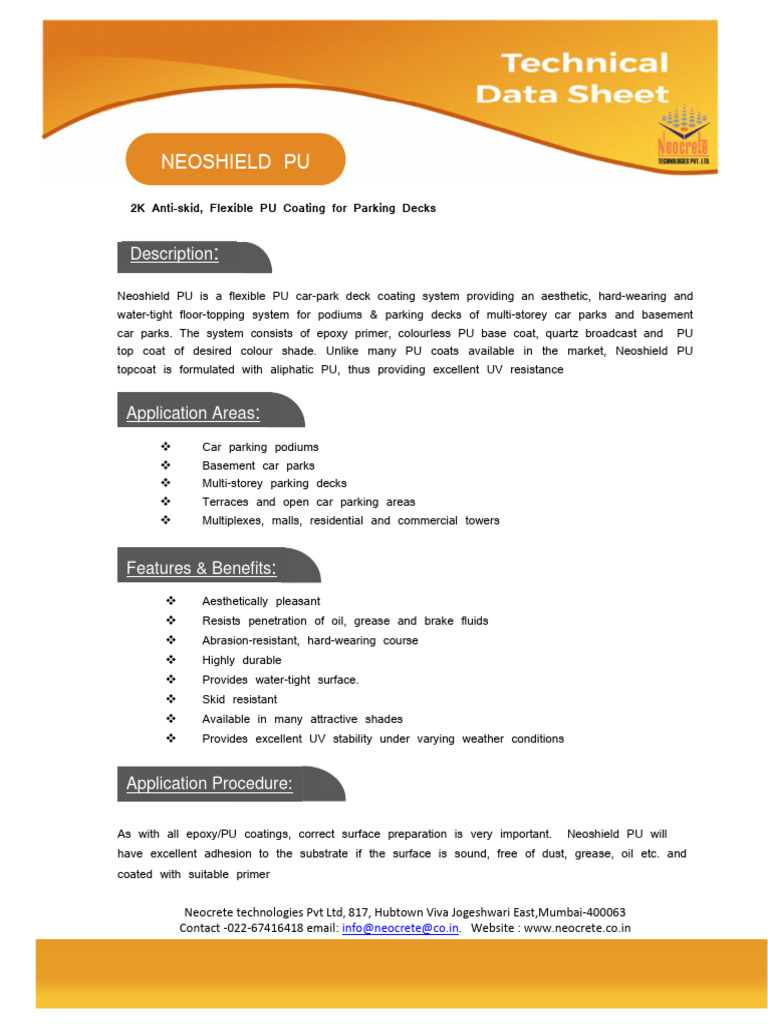 Neoshield PU-New | PDF