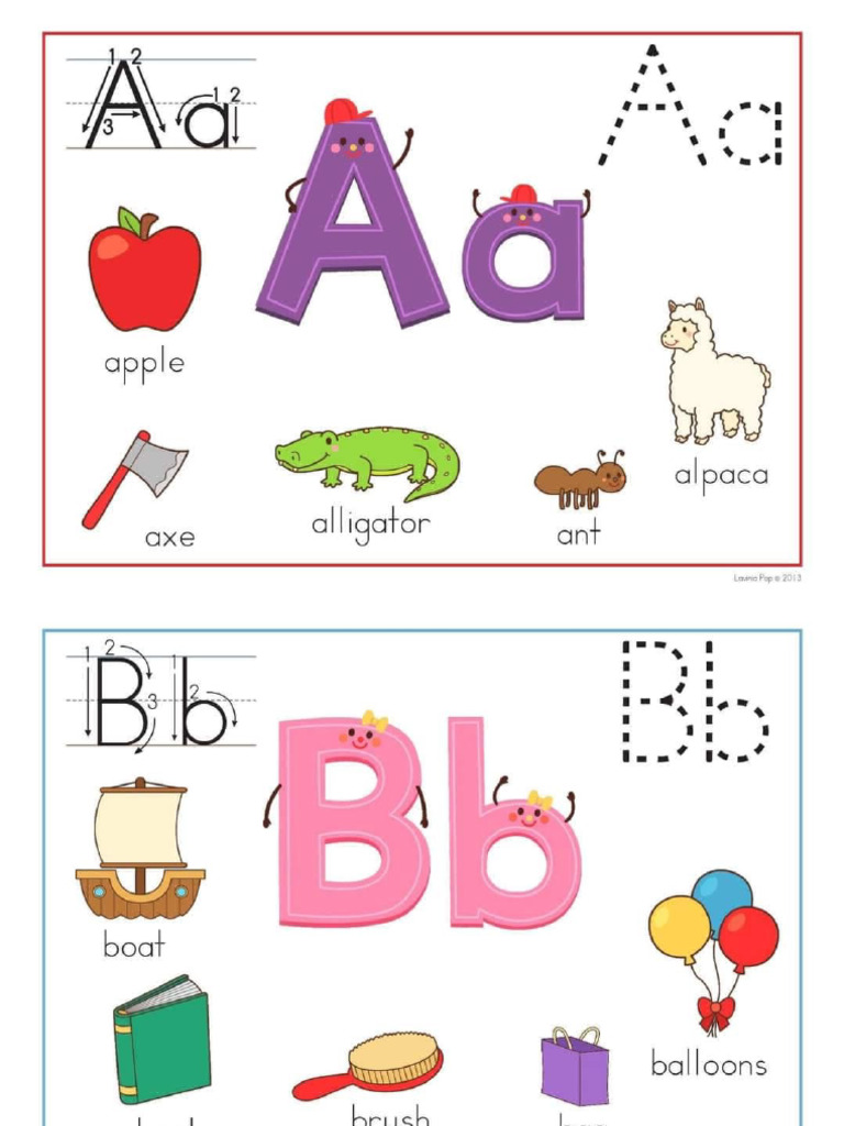 Alphabet Worksheet | PDF