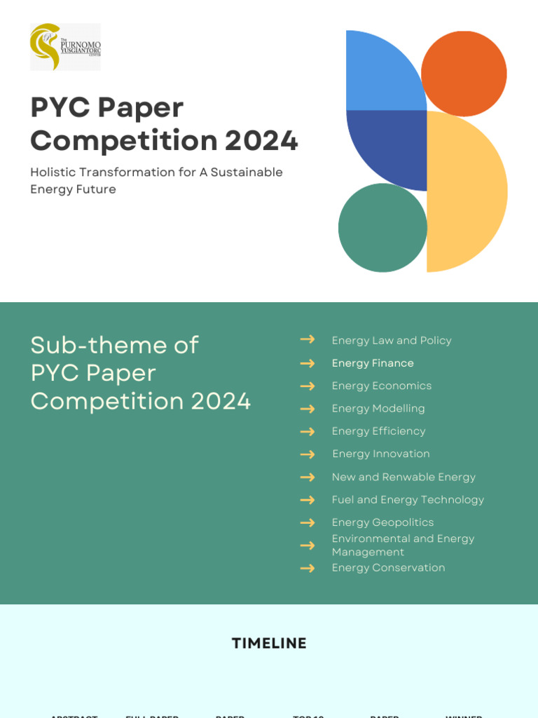 PYC Paper Competition 2024 | PDF