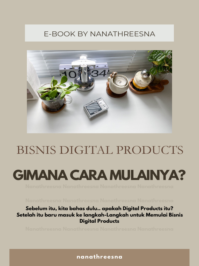 FREE EBOOK MENGENAL DIGITAL PRODUCTS by Nanathreesna PDF | PDF | Career & Growth