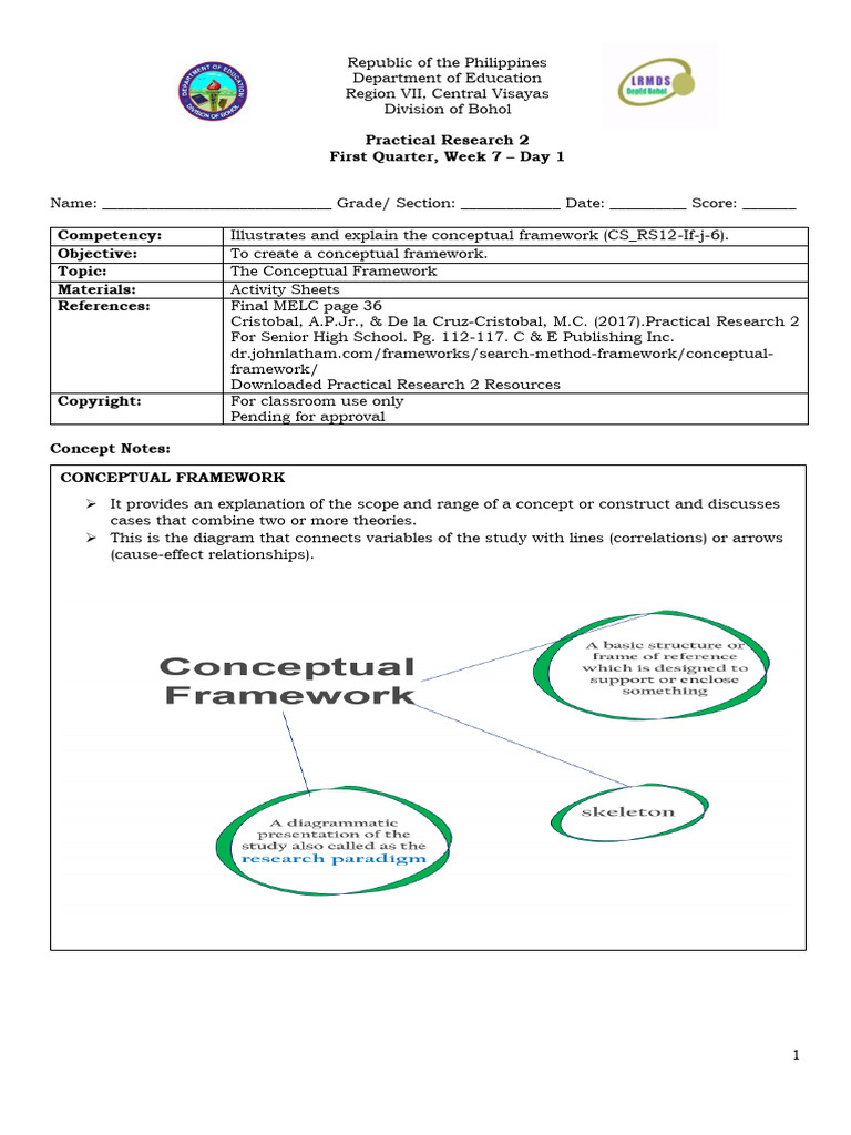 Practical Research 2 Q1 LAS Wk7 | PDF