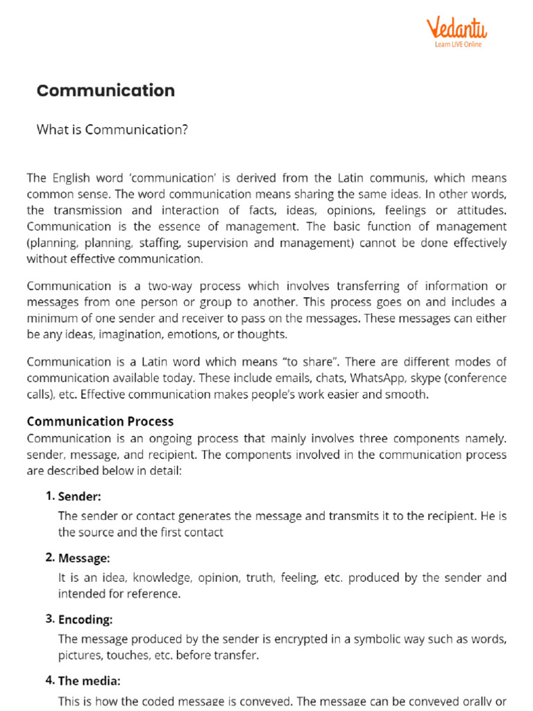 Communication | PDF