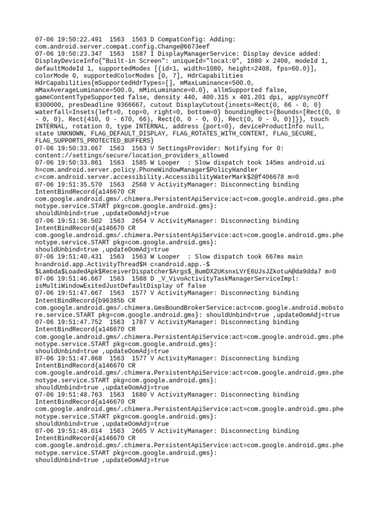 Log | PDF