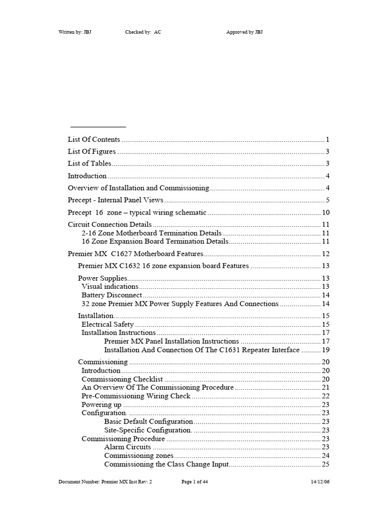 MX Installation Manual | PDF