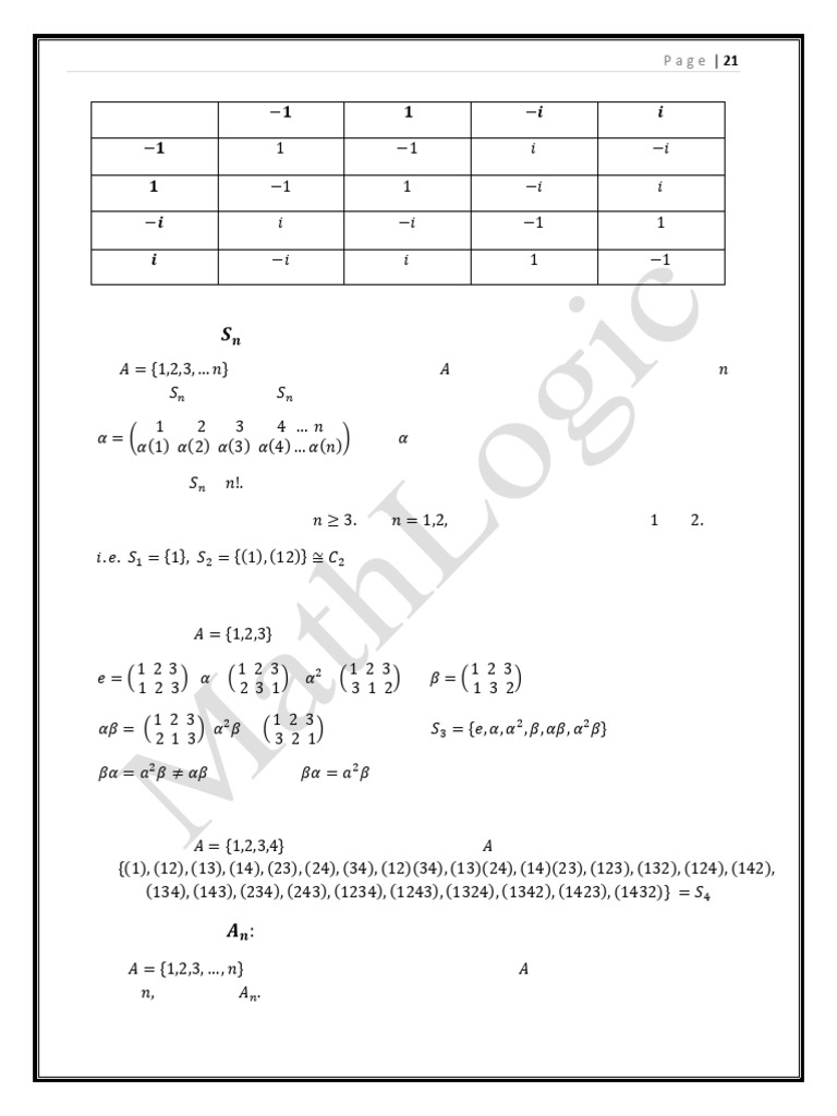 Abstract Algebra by Rashid Ali For Scribed - Part5 | PDF