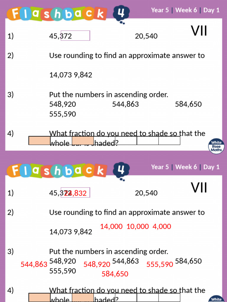 Maths Y5 Autumn Block 3 FB4 1 3 | PDF