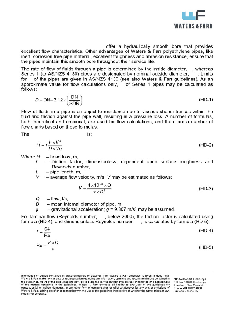 Hydraulic Design | PDF