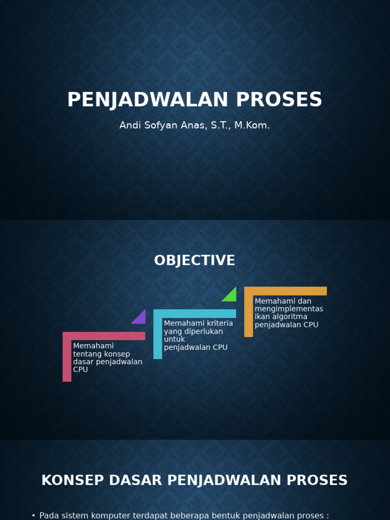 Penjadwalan Proses | PDF