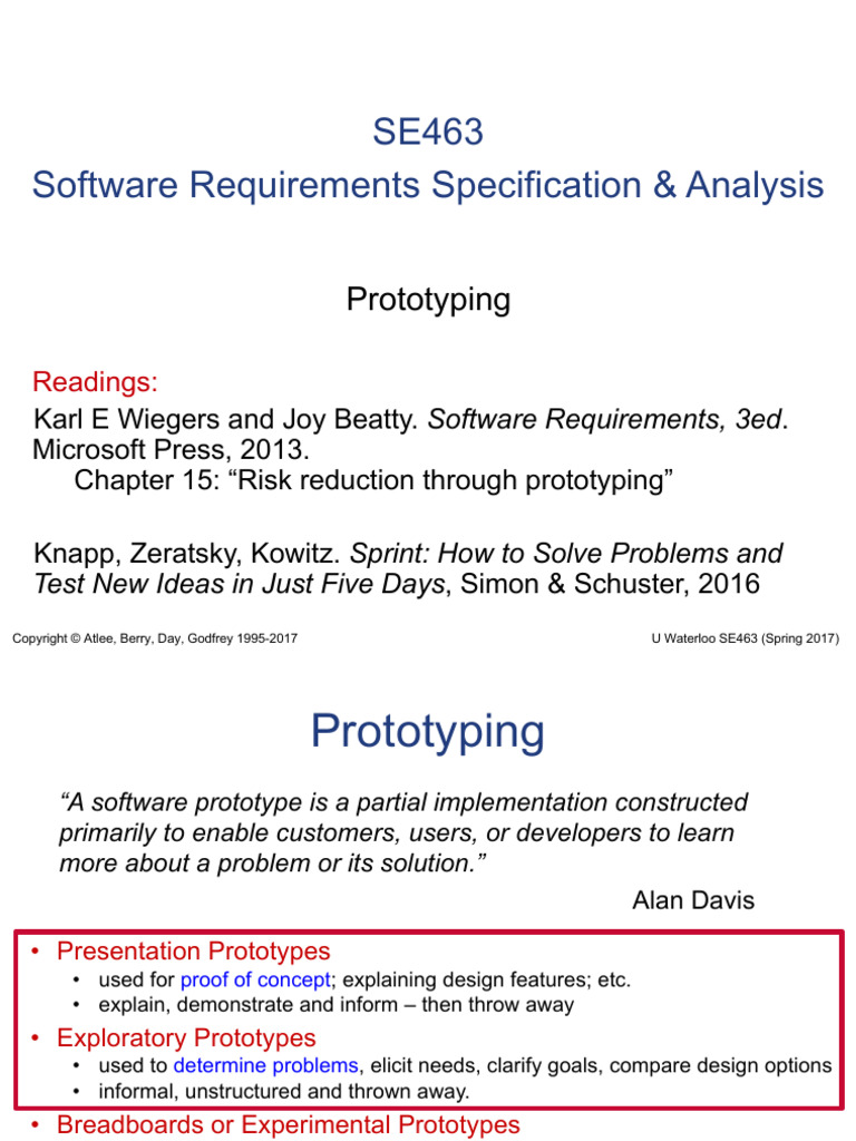 10 Prototyping | PDF | Software Prototyping | Art