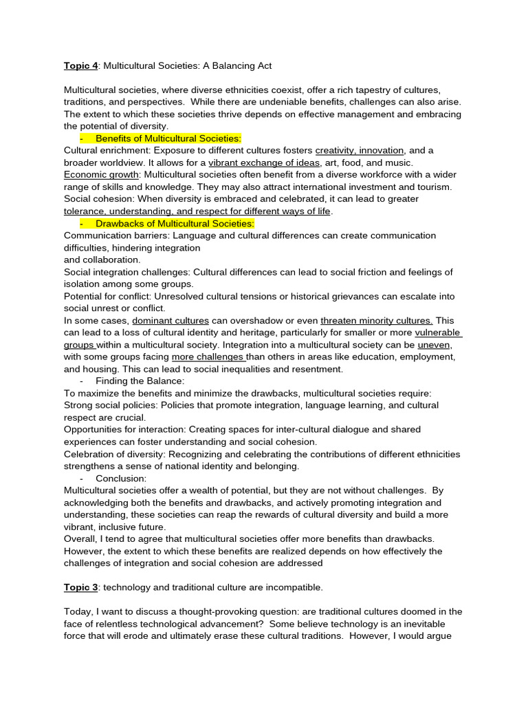 Speaking Script | PDF