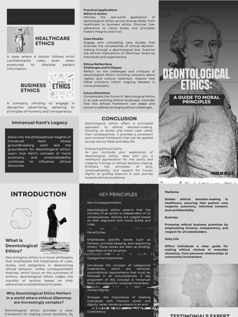 Deontological Ethics | PDF