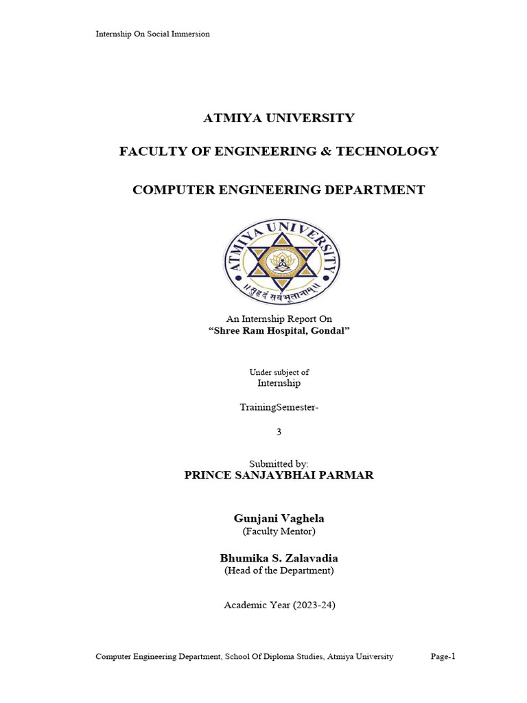 Social Report 220102083 - PRINCE PARMAR | PDF