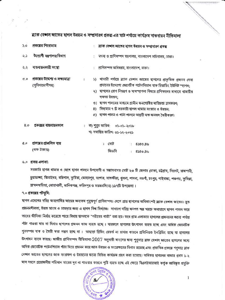 Project Implementation Guidelines | PDF