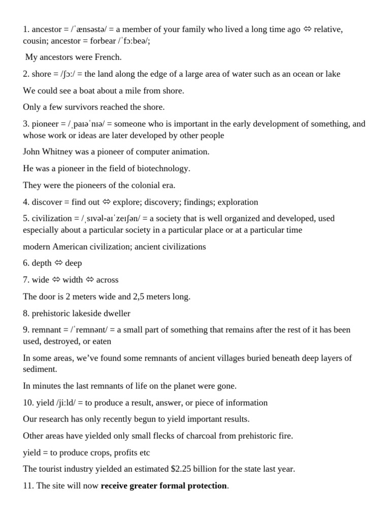 Vocabulary Diary Register B1 Register Noun | PDF | Earth Sciences