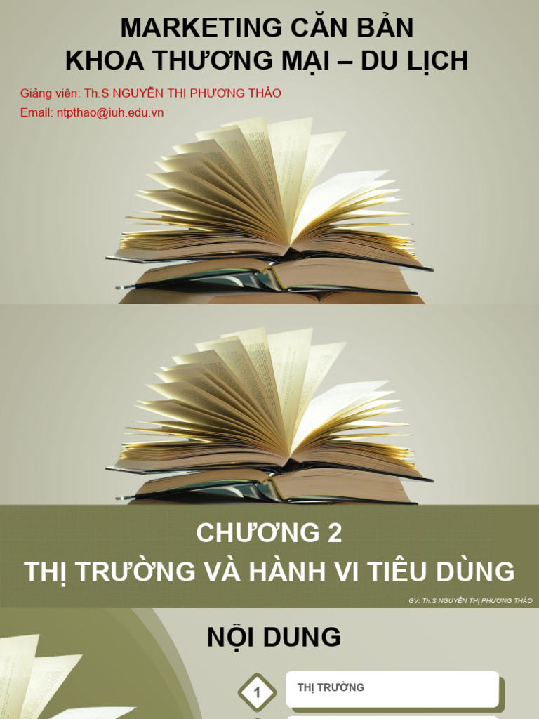 CHAPTER 2 - Thi Truong Va Hanh Vi Tieu Dung - Cap Nhat | PDF