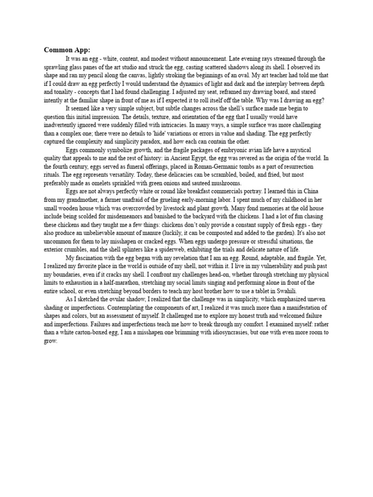 Common App | PDF