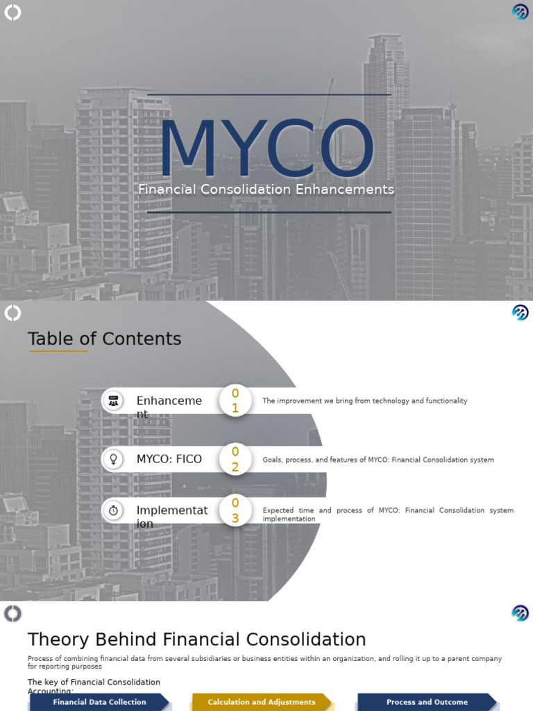 Financial Consolidation Introduction | PDF