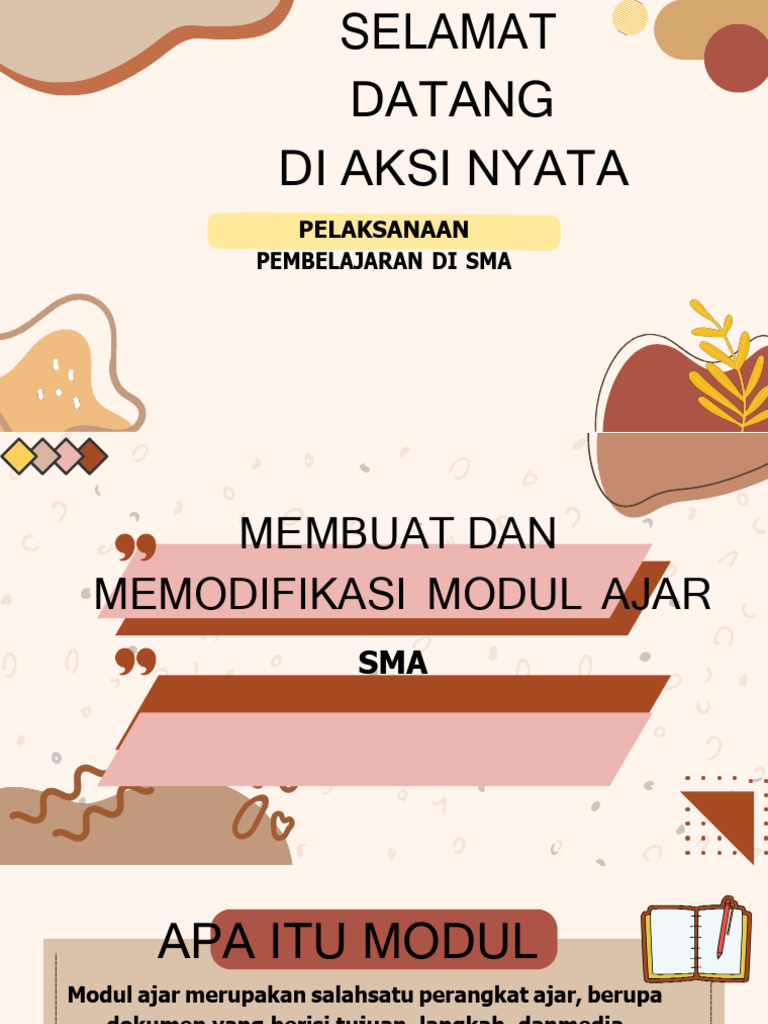 MODIFIKASI MODUL AJAR - NURLIANI, S.PD | PDF