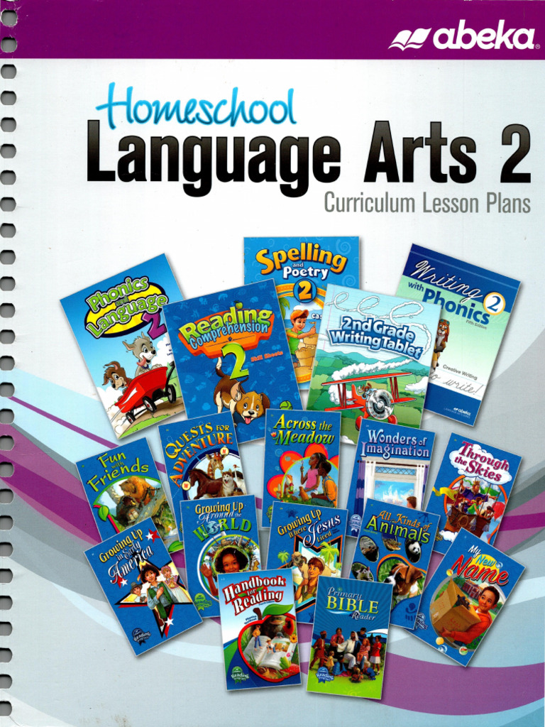 Lesson Plans - Language Arts 2 - 600 | PDF