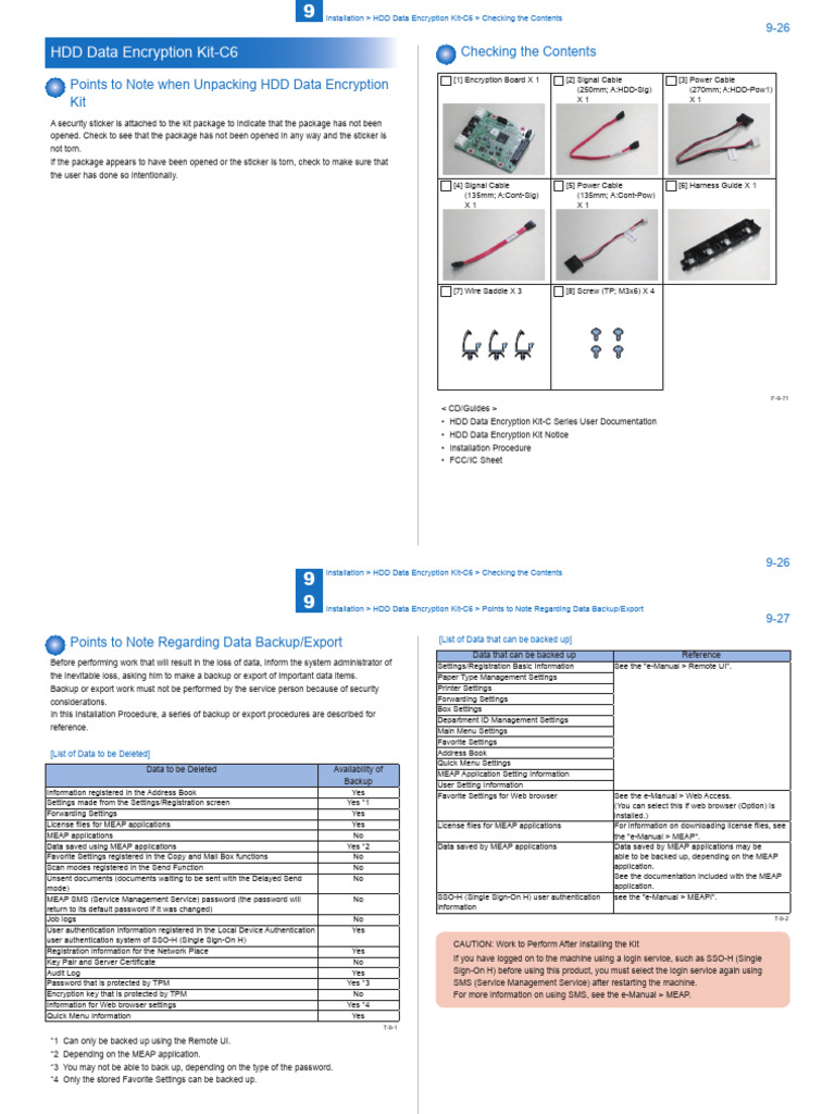 HDD Data Encryption Kit-C6 | PDF | Usb Flash Drive | Electrical Connector