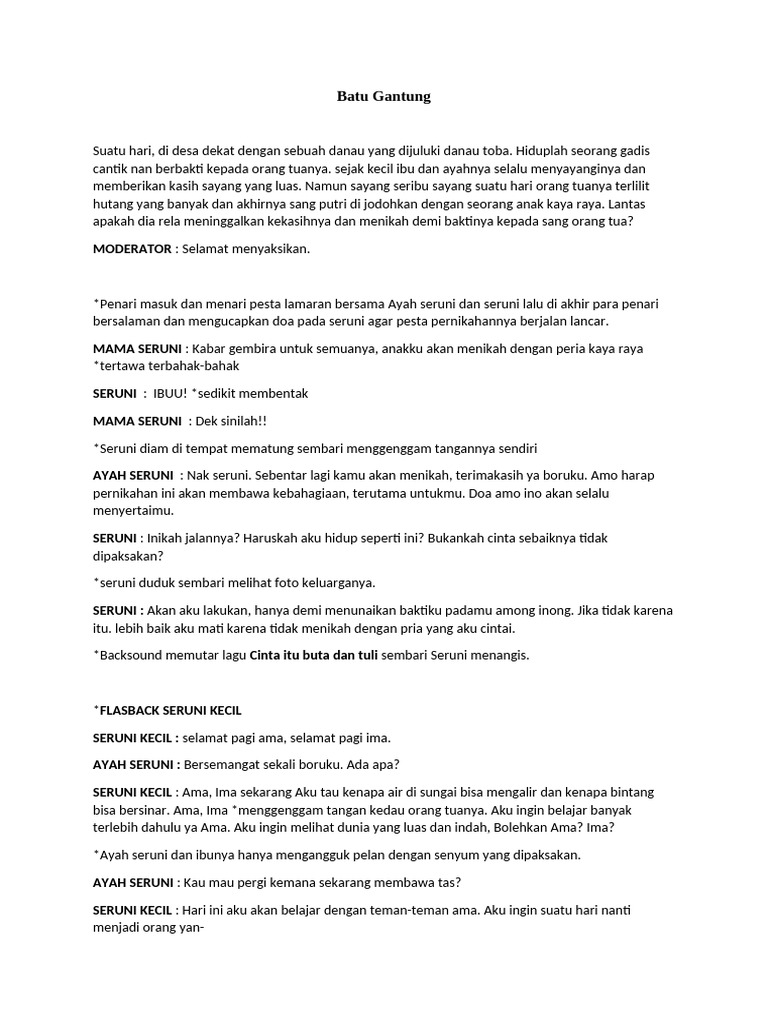 Naskah Batu Gantung | PDF