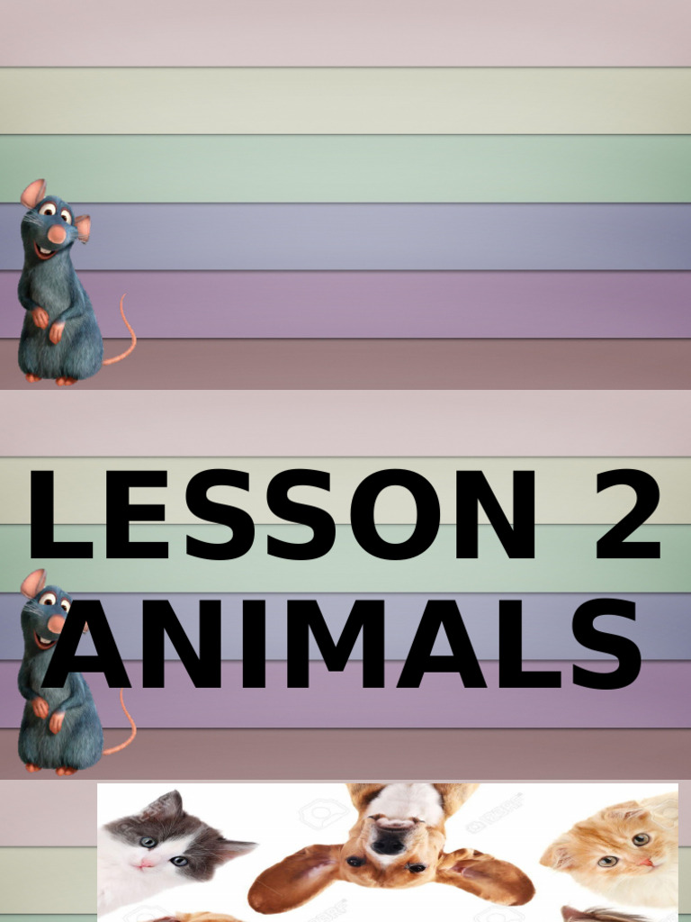 2 Animals | PDF